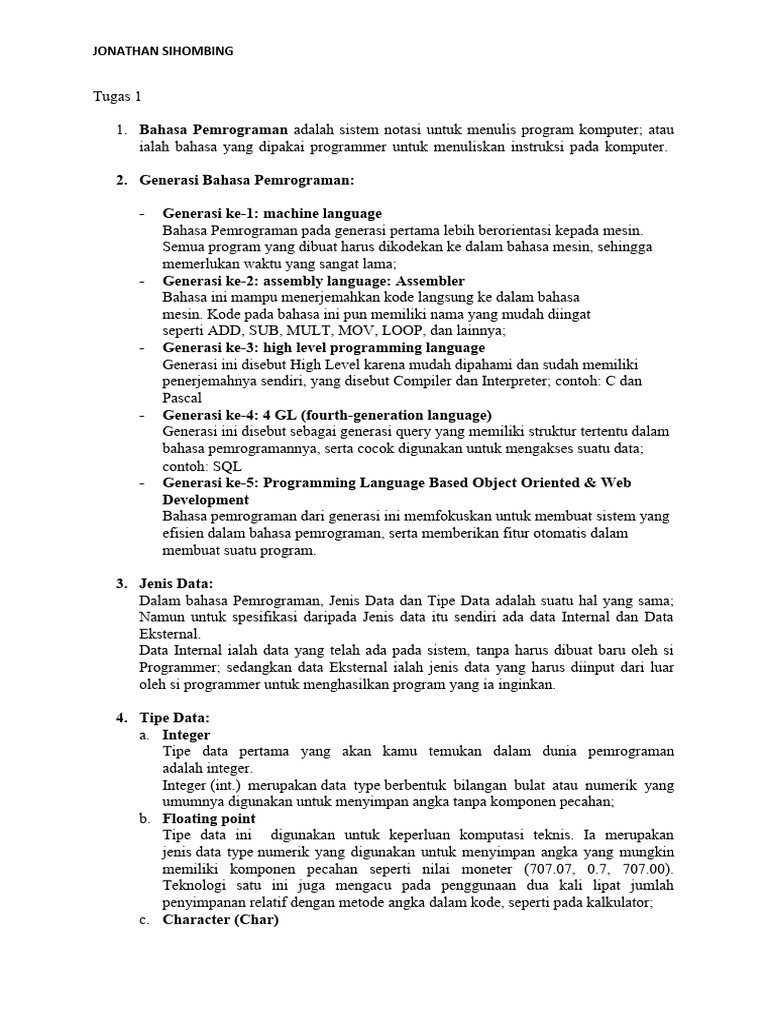 Logika Pemrograman | PDF