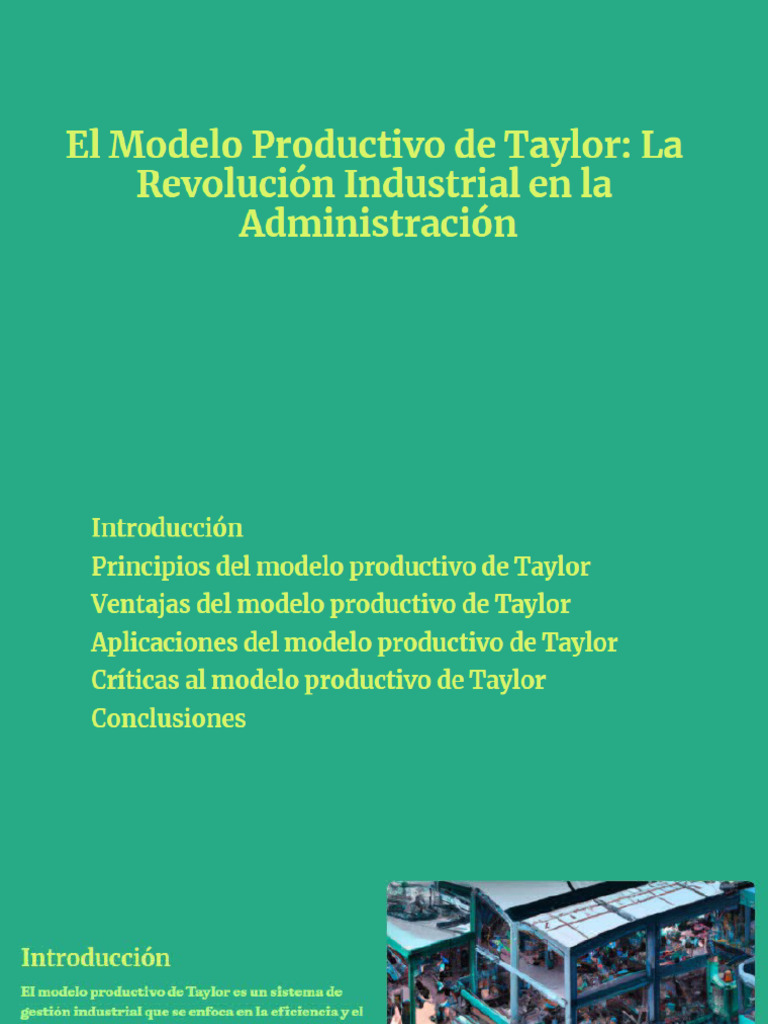 Modelo de Taylor | PDF