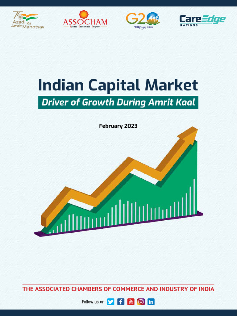 Report Indian Capital Market 2023 | PDF | Economic Growth | Capital Market