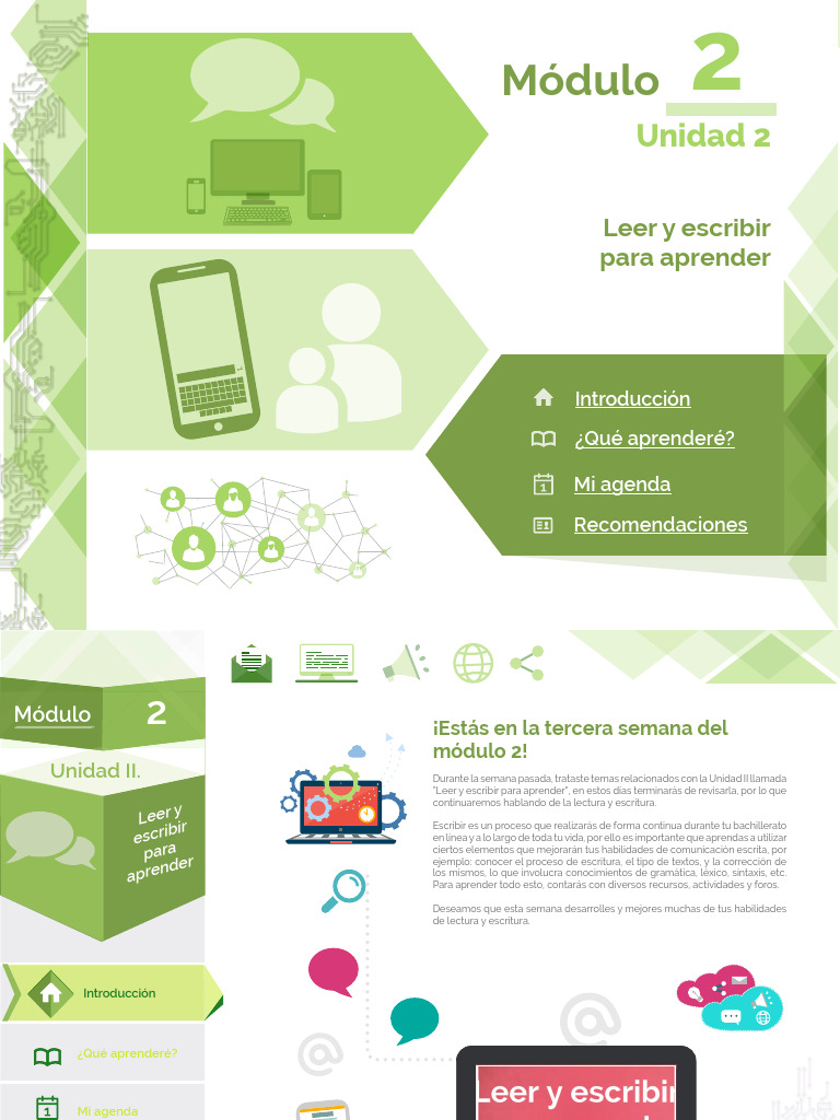 Módulo: Unidad 2 | PDF | Sumario abstracto) | Lingüística