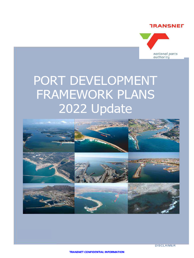 Port Development Framework Plans Update 2022. | PDF | Port | Cargo