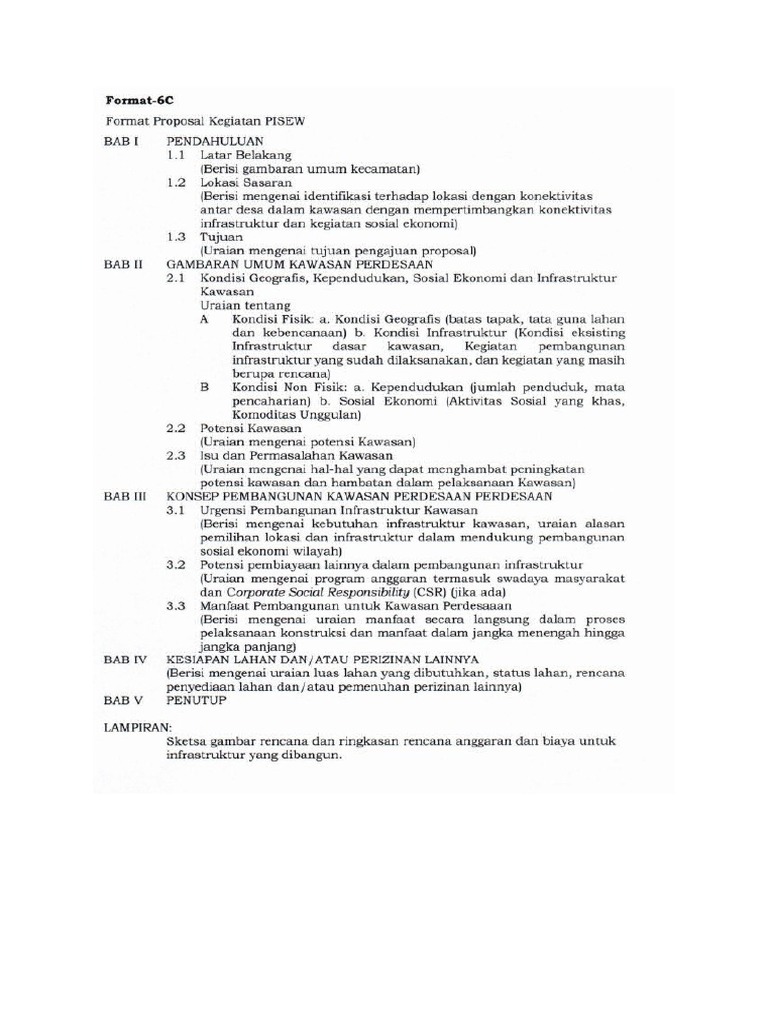 Format Proposal | PDF