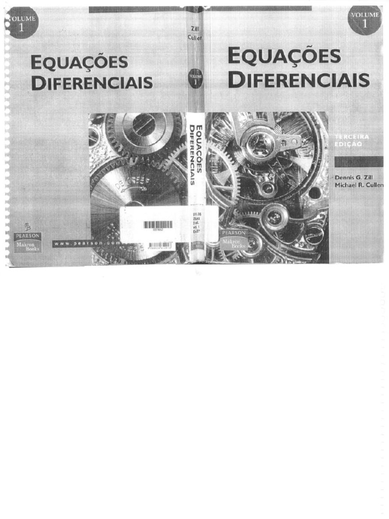 Equaoes Diferenciais Vol 1 3a Ed Dennis G Zill e Michael R Cullen ...