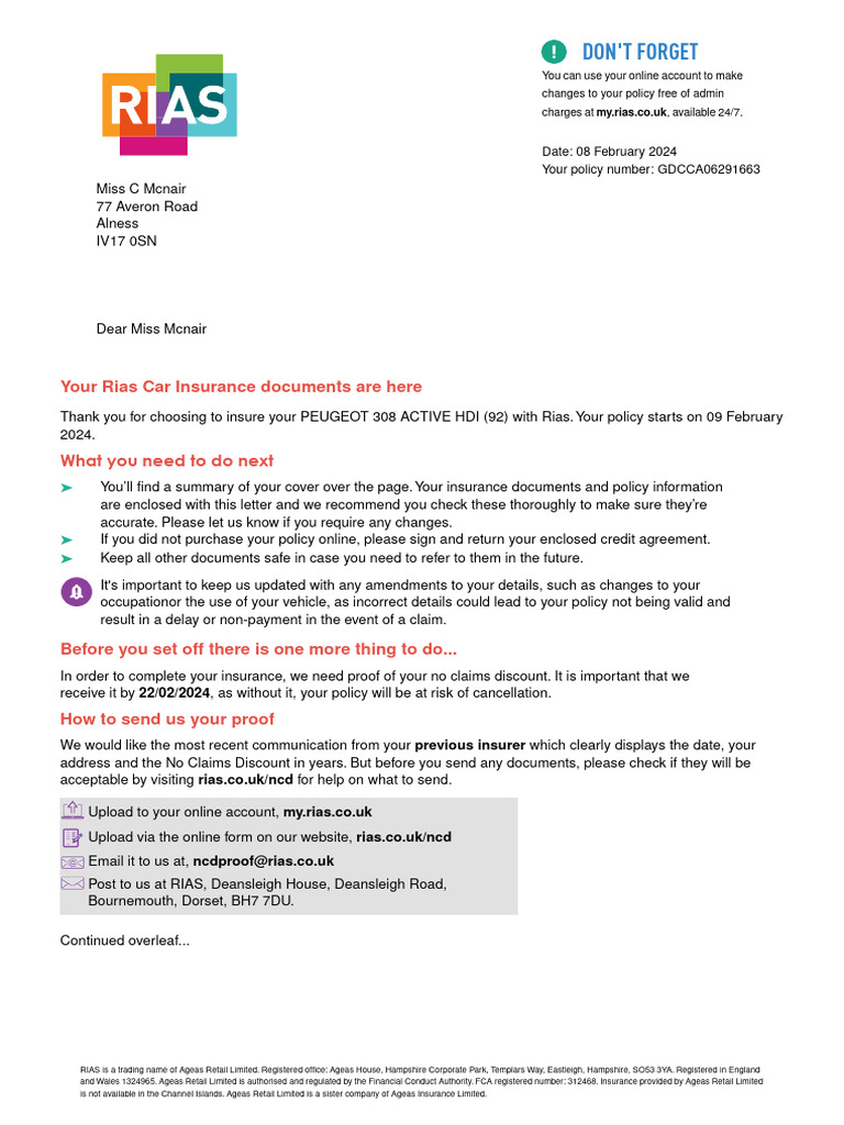 A Inceptt8 BCD | PDF | Insurance | Vehicle Insurance