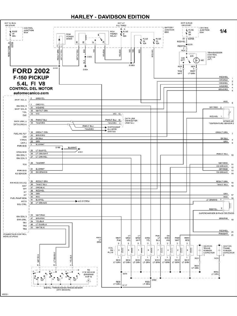 Diagrama F-150 PICKUP 5.4L V8 FI | PDF