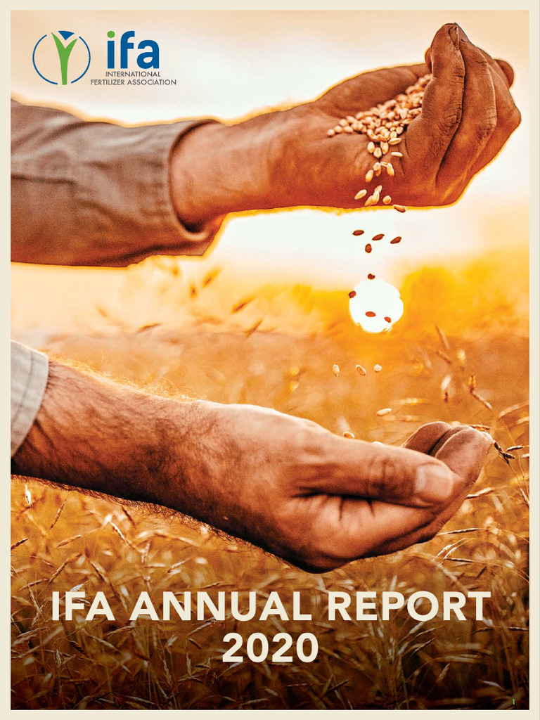 2021 IFA Annual Report 2020 | PDF | Sustainability | Fertilizer