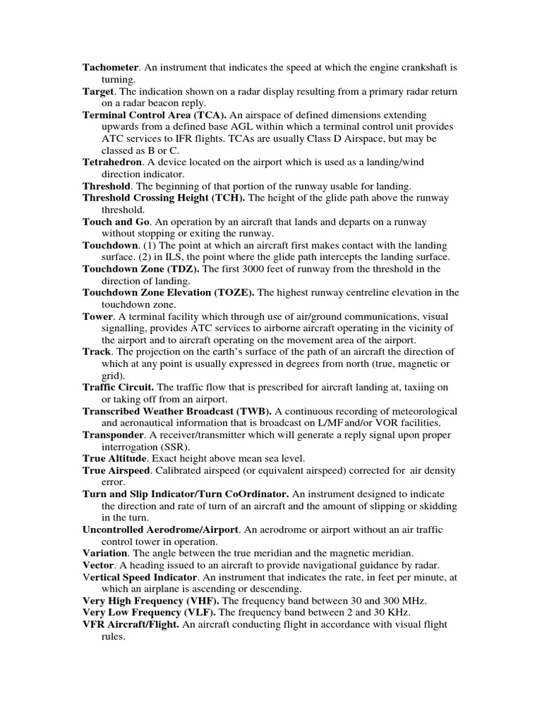 TC Material - 641 | PDF | Air Traffic Control | Airspeed