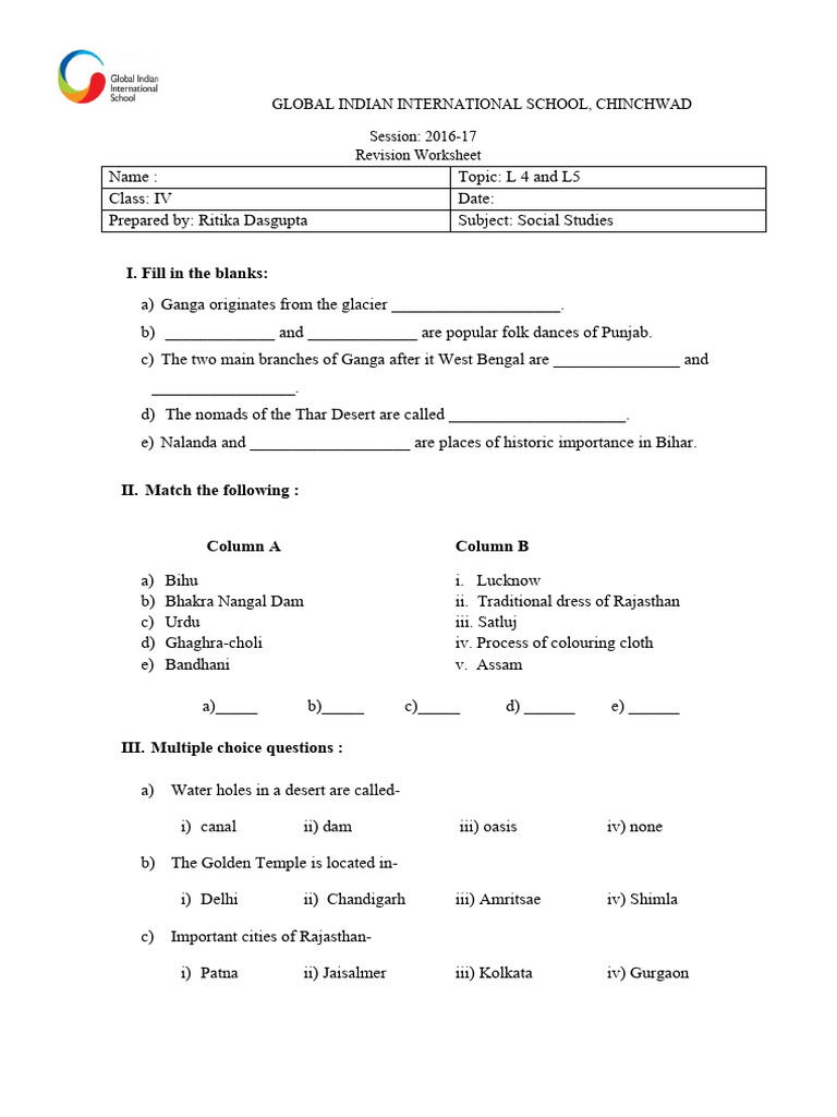 Revision paper-L4-L5 | PDF