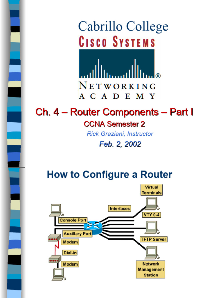 Ccna2 4p1 | PDF | Booting | Router (Computing)