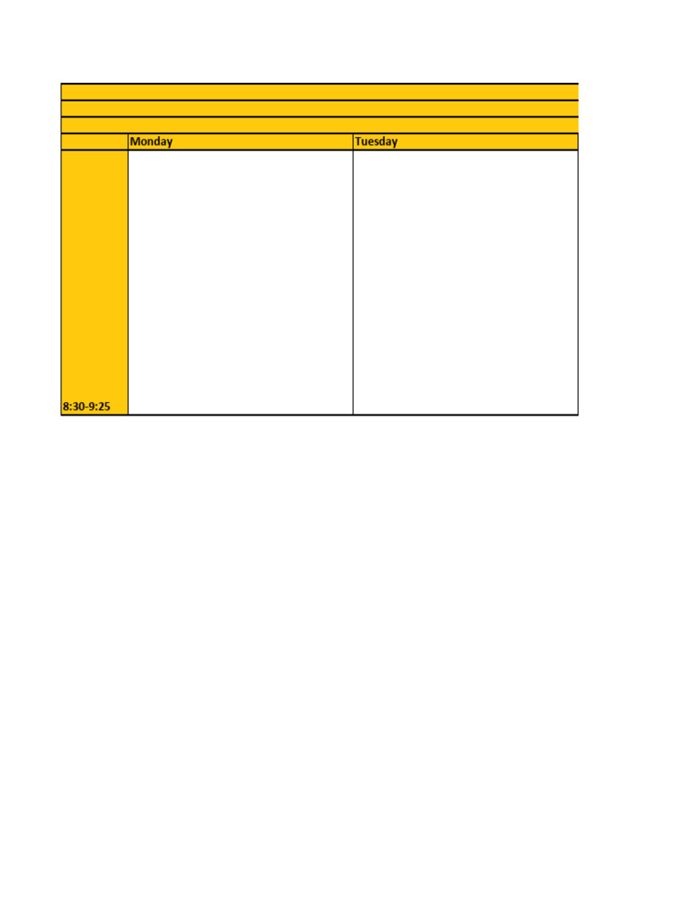 BTECH Third Year CSET Timetable | PDF | Teaching Methods & Materials ...