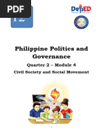 Philippine Politics and Governance: Quarter 3 - Module 11: Civil ...