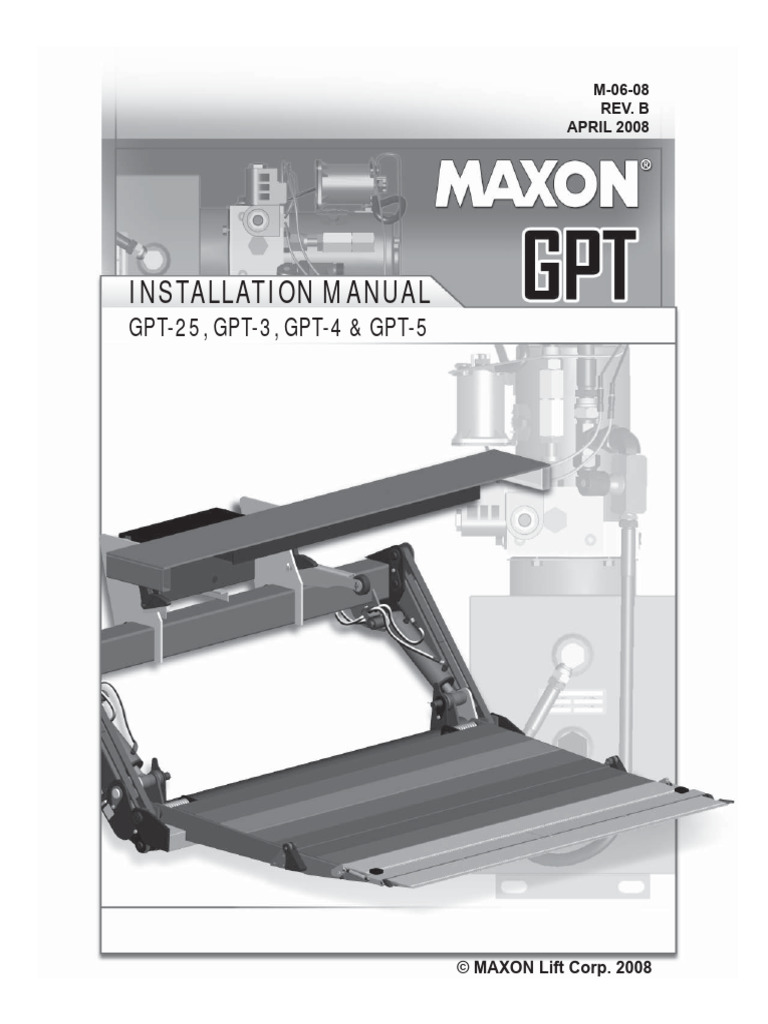 Installation Manual: GPT-25, GPT-3, GPT-4 & GPT-5 | PDF