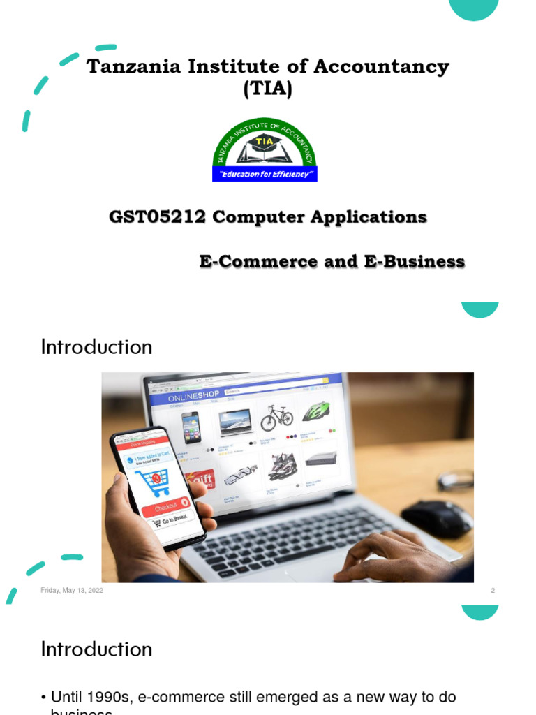 E-Commerce and E-Business | PDF | Electronic Business | E Commerce