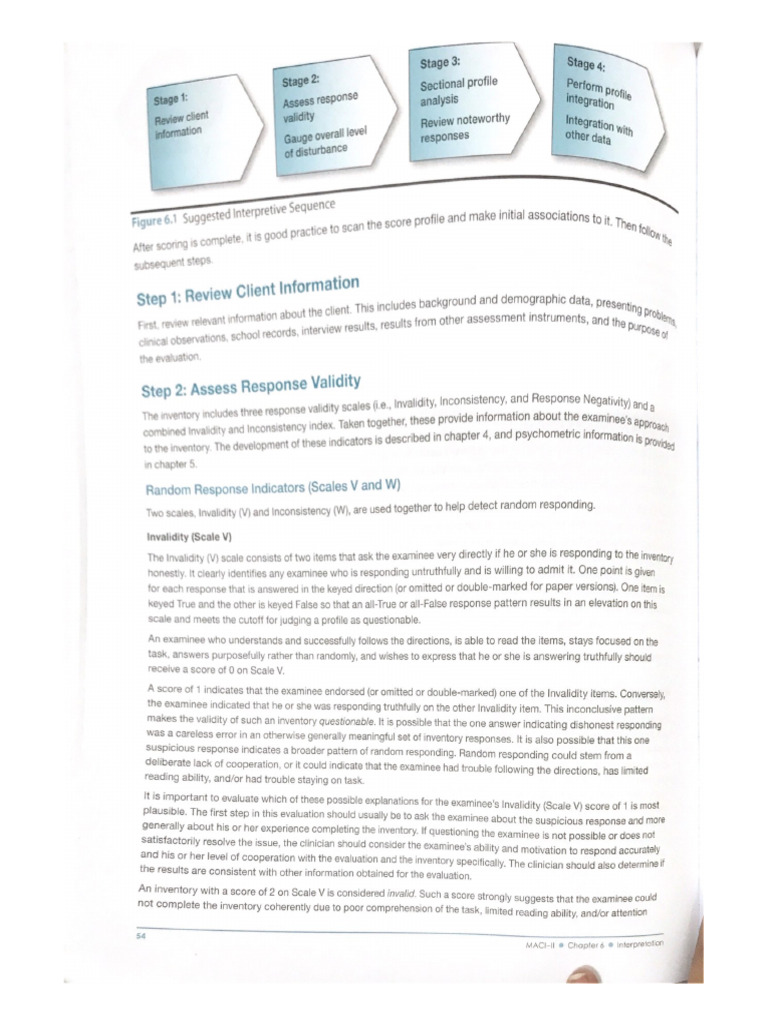 MACI Interpretation | PDF