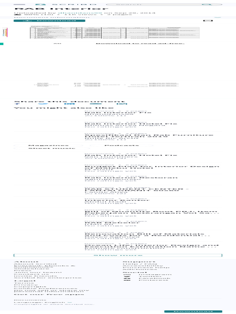 RAB Interior PDF | PDF | Scribd | Mass Media