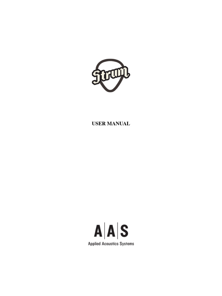 Strum Gs 2 Manual | PDF | Guitars | String Instruments