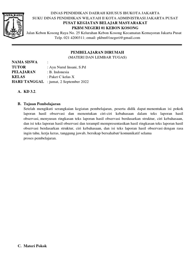 P3 Modul 1 Unit 2 Pdf