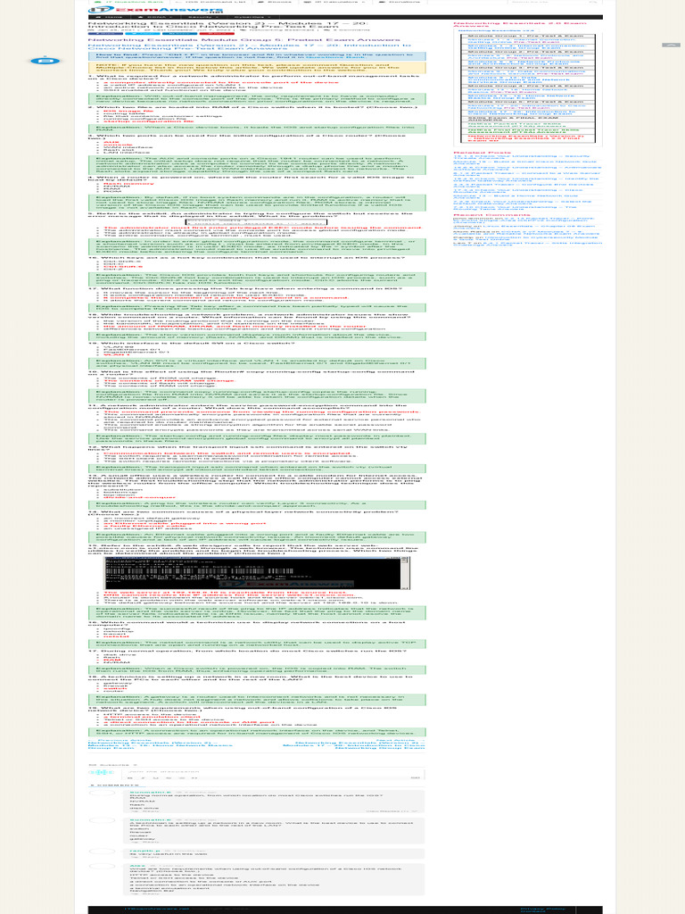 17 To 20 | PDF | Router (Computing) | Computer Network