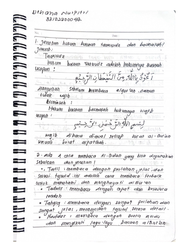 Desiana Nurfitri - 33102300042 | PDF
