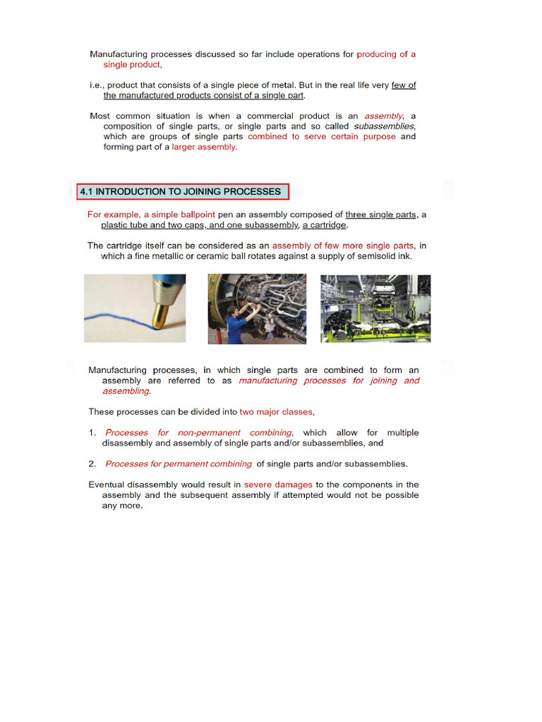 7.joining Processes - UAD | PDF