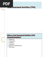 Understanding Hyperalimentation (TPN) | PDF | Nutrients | Human Nutrition