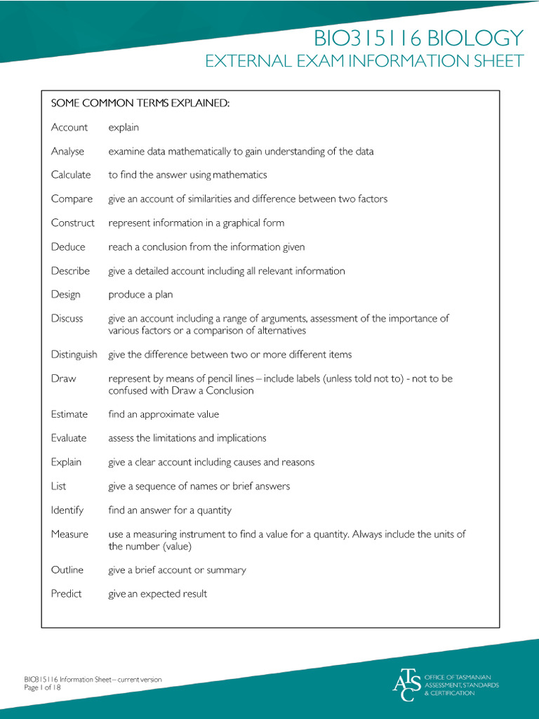 BIO315116 Biology Information Sheet | PDF | Immune System | White Blood ...