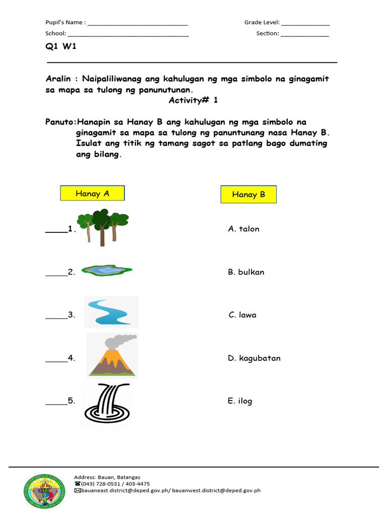 AP3-Worksheets - Q1-Wk-1 | PDF