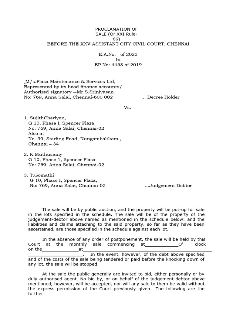 Form 29 cpc | PDF | Common Law | Justice