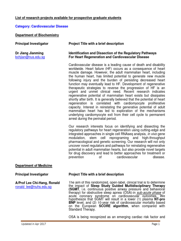 Research Project | PDF | Cardiovascular Diseases | Coronary Artery Disease