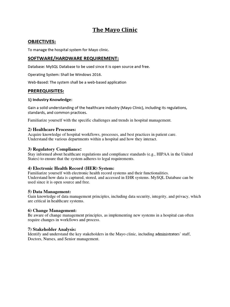 Hospital Management Report | Download Free PDF | Electronic Health Record | Usability