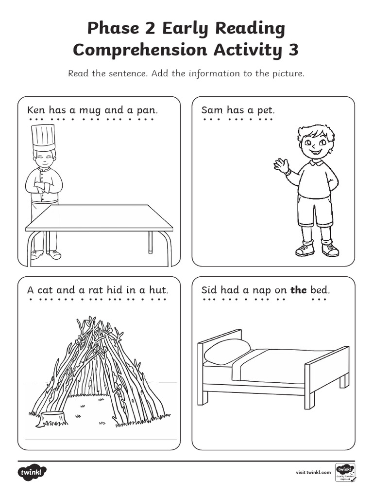 Early Comprehension HA | PDF