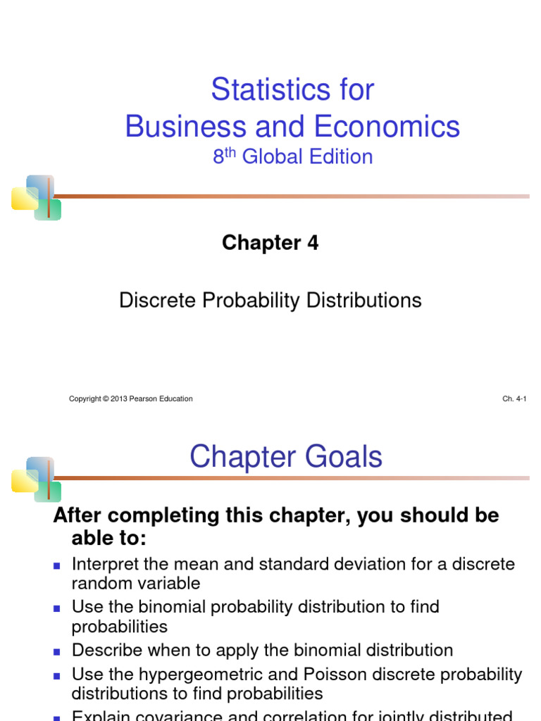 Discrete Probability Distributions | PDF | Probability Distribution | Random Variable