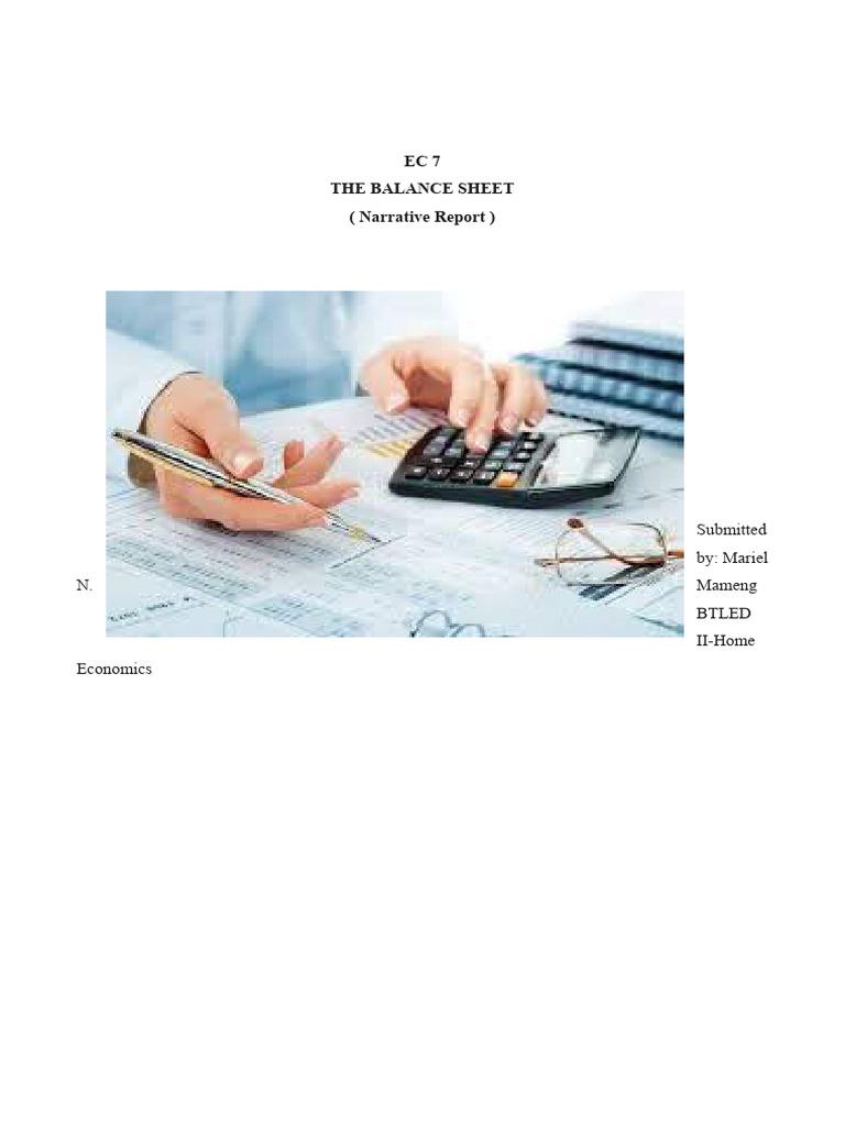 Balance Sheet - Guide Report Editab | PDF | Balance Sheet | Equity (Finance)