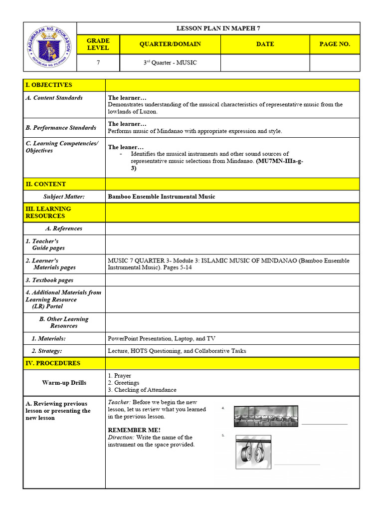 3rd Quarter-Music Mod2 | PDF