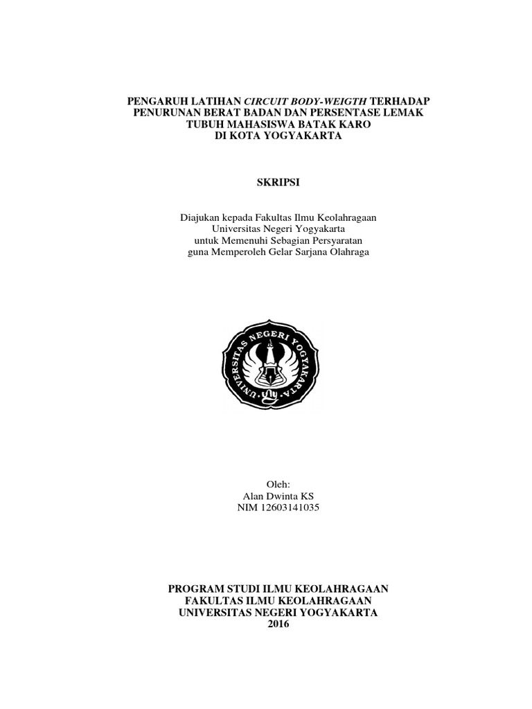 Skripsi Fix | PDF | Karier & Perkembangan | Kesehatan Holistik