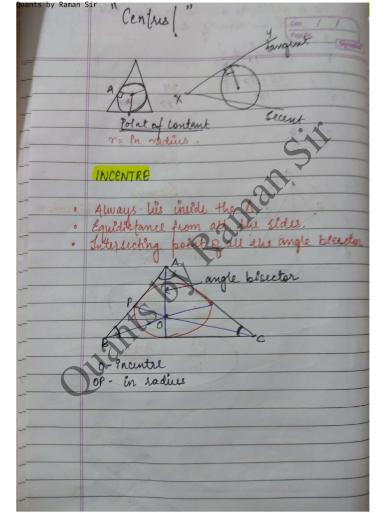 Geo Formula Book | PDF