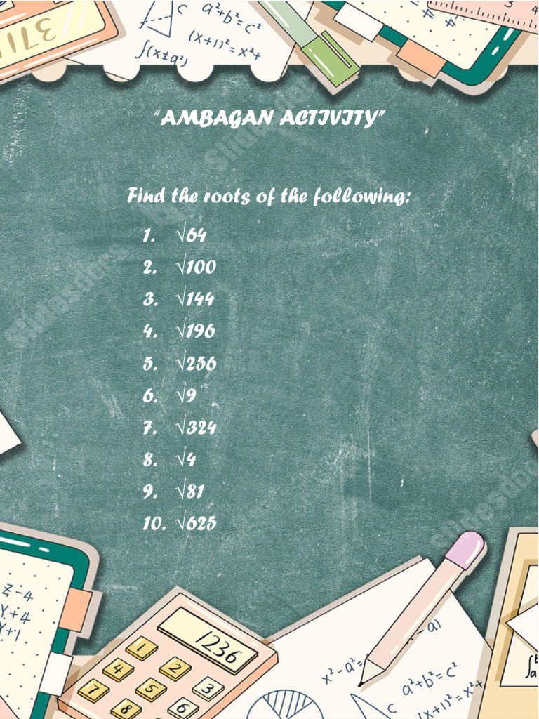 Ambagan Activity | PDF