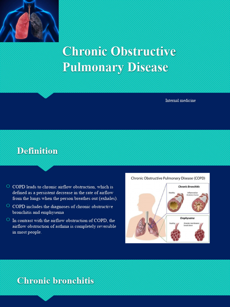 COPD ppt | PDF | Chronic Obstructive Pulmonary Disease | Bronchitis