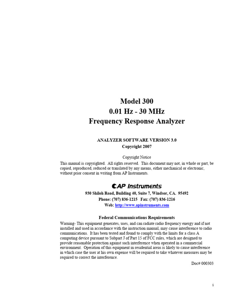 Ridley Ap300 Datasheet | PDF | Electromagnetic Interference | Hertz