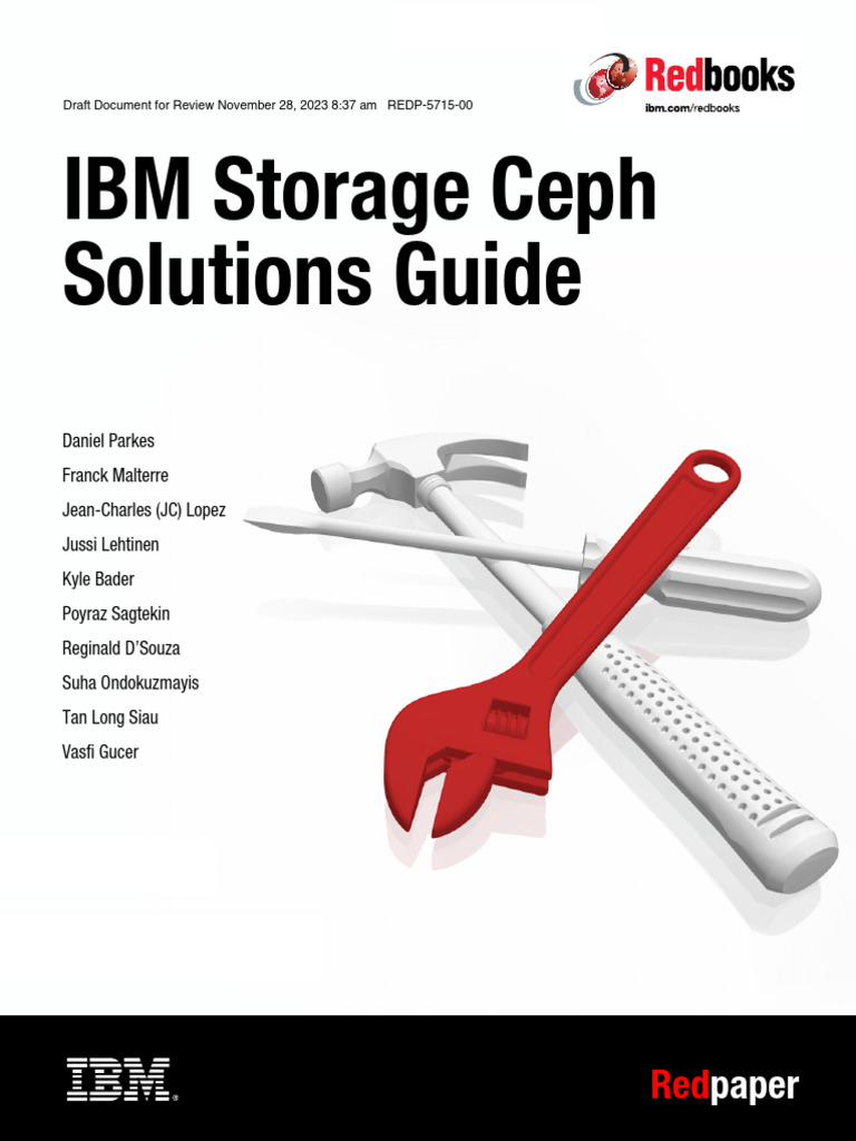 IBM CEPH Storage | PDF | Hard Disk Drive | Trademark