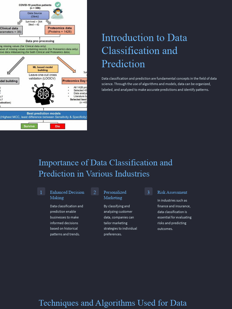 Introduction-to-Data-Classification-and-Prediction | PDF | Cluster Analysis | Statistical ...