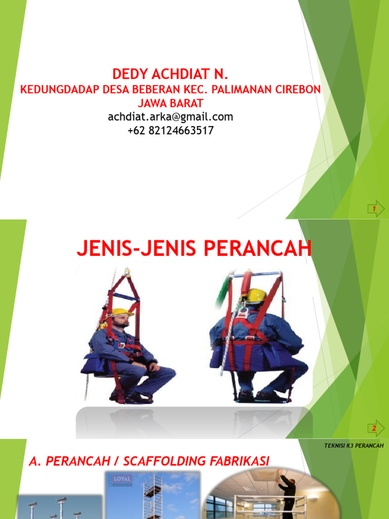 Jenis-Jenis Perancah Scaffolding | PDF