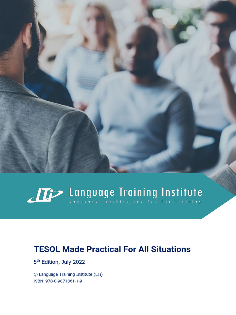 TESOL Made Practical For All Situations-Language Training Institute ...