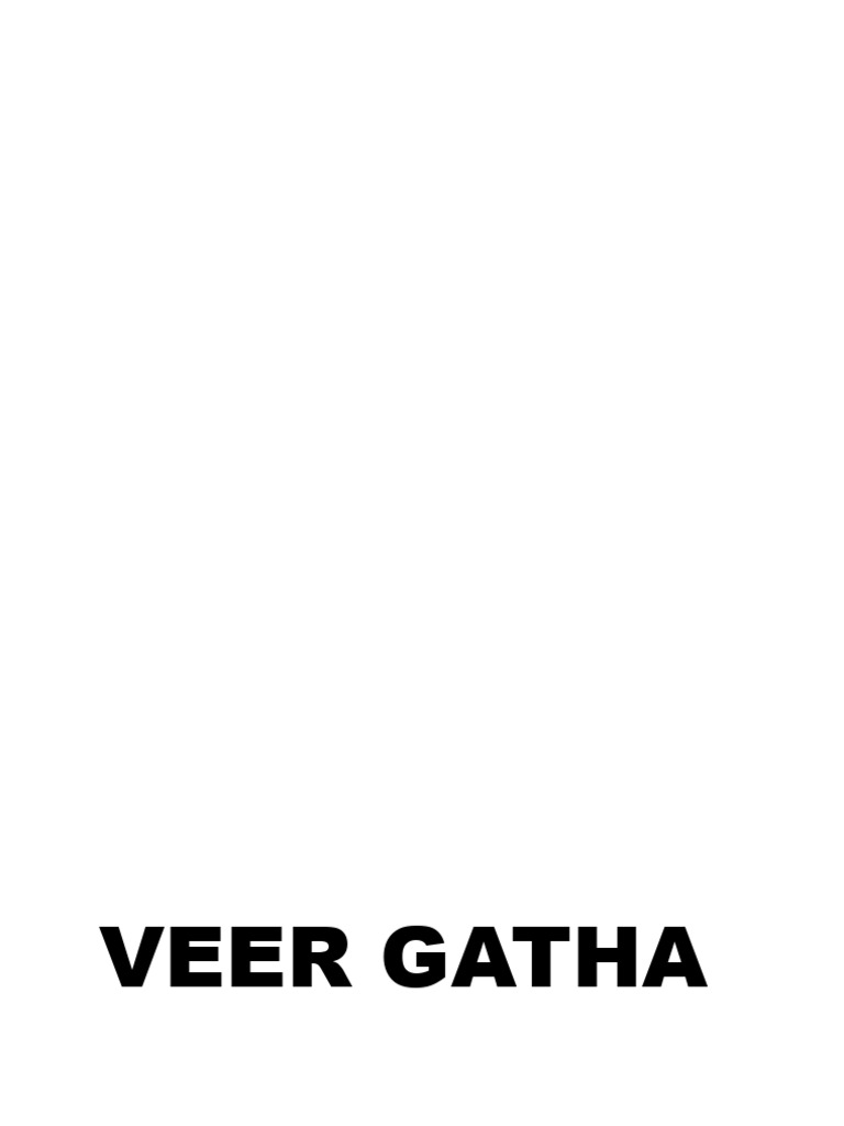 Veer Gatha | PDF | Military