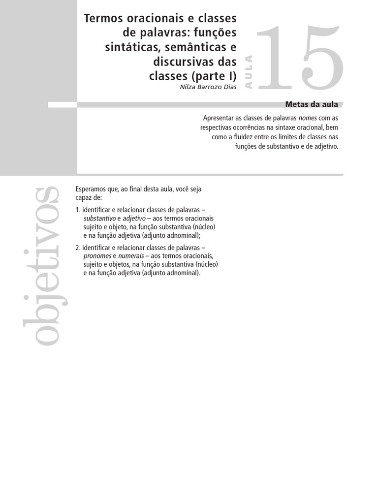 Aula 15 | PDF
