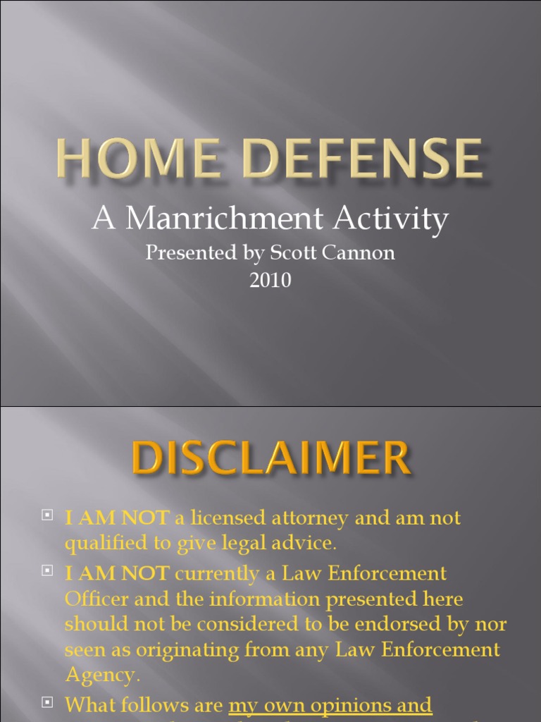 Home Defense | PDF | Cartridge (Firearms) | Shotgun
