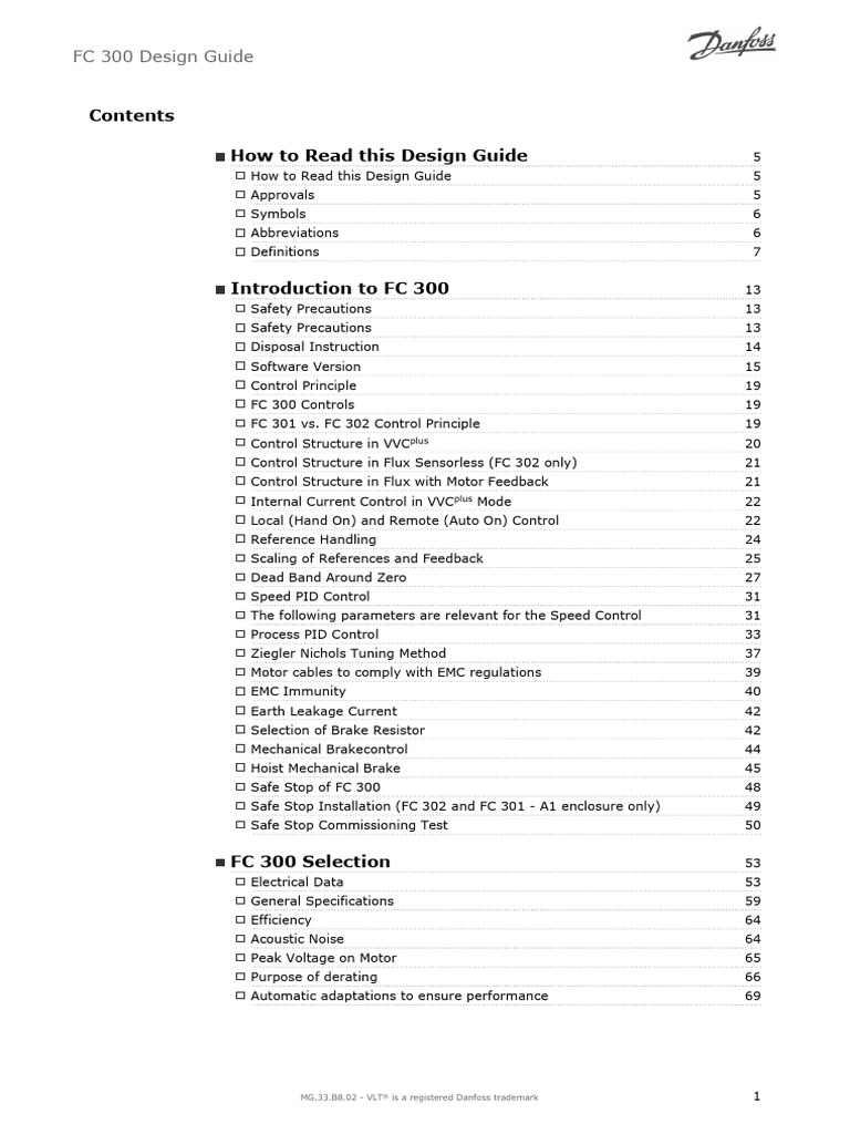 MG33B802 - Design Guide | PDF
