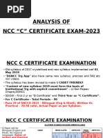 NCC Drills & Commands | PDF