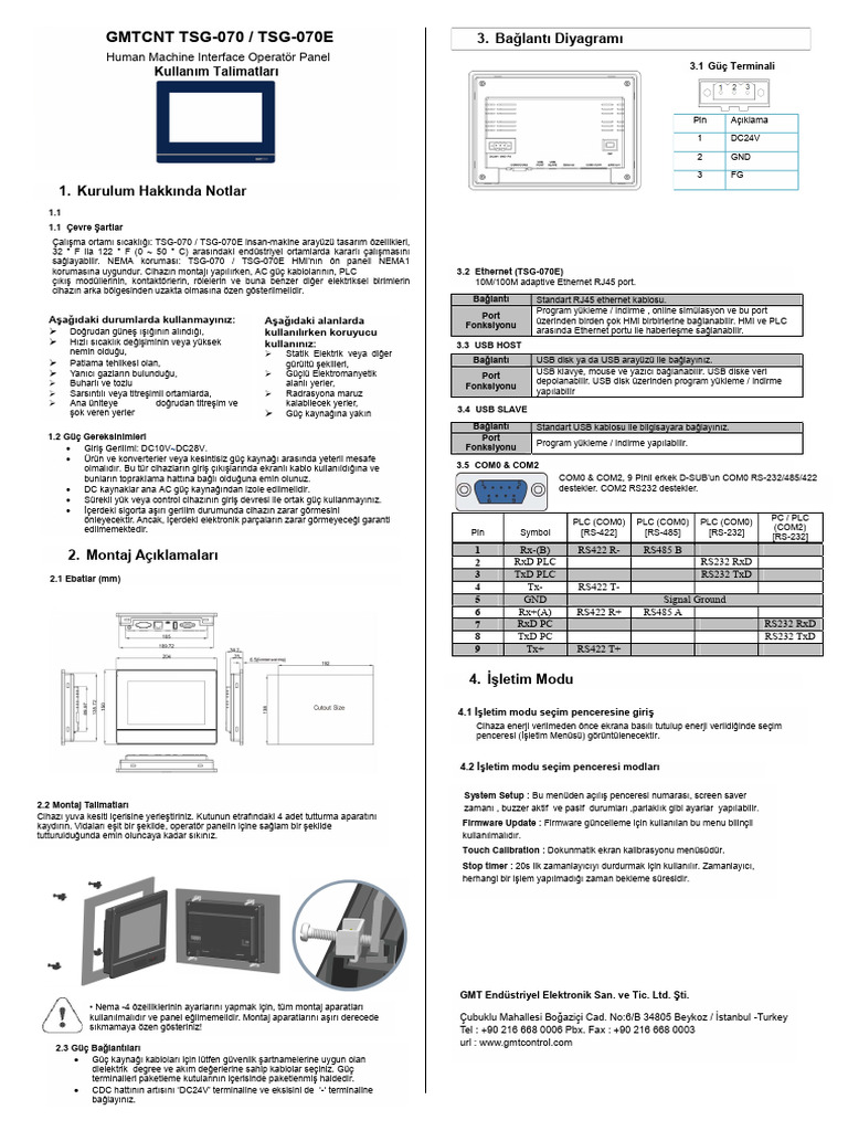 GMT Operator 1 | PDF