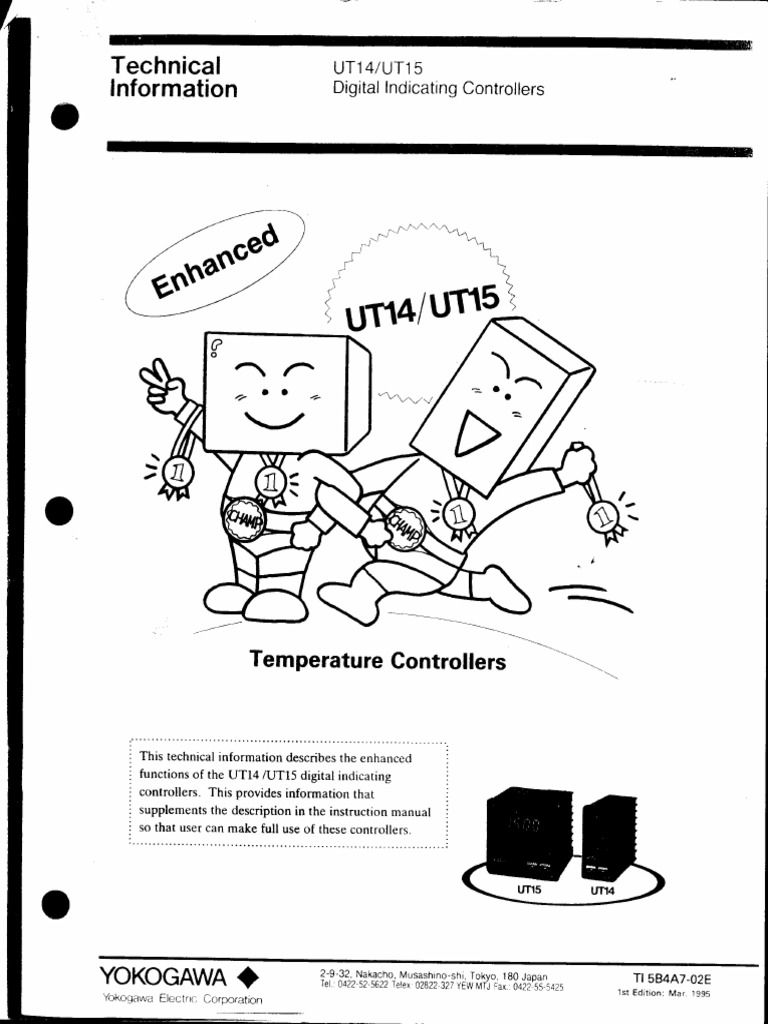 UT14 UT15 Technical Info - Us | PDF